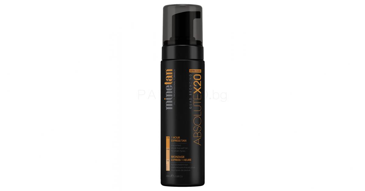 MineTan Absolute X20 Self Tan Foam Ultra Dark Автобронзант за жени 200 ...