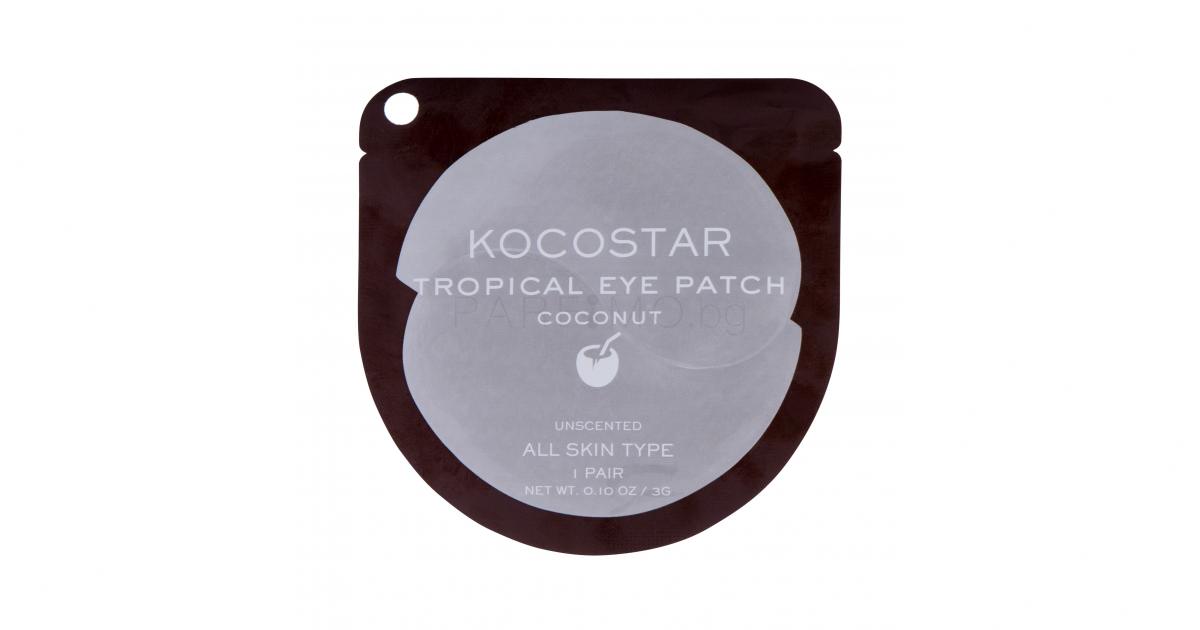 Kocostar Eye Mask Tropical Eye Patch Маска за очи за жени 3 g Нюанс ...