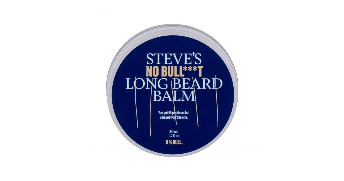 Steve´s No Bull***t Long Beard Balm Балсам за брада за мъже 50 ml ...