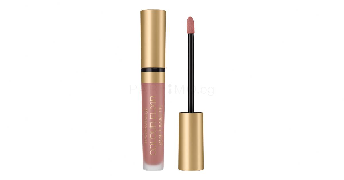Max Factor Colour Elixir Soft Matte Червило за жени 4 ml Нюанс 05 Sand Cloud | Parfimo.bg