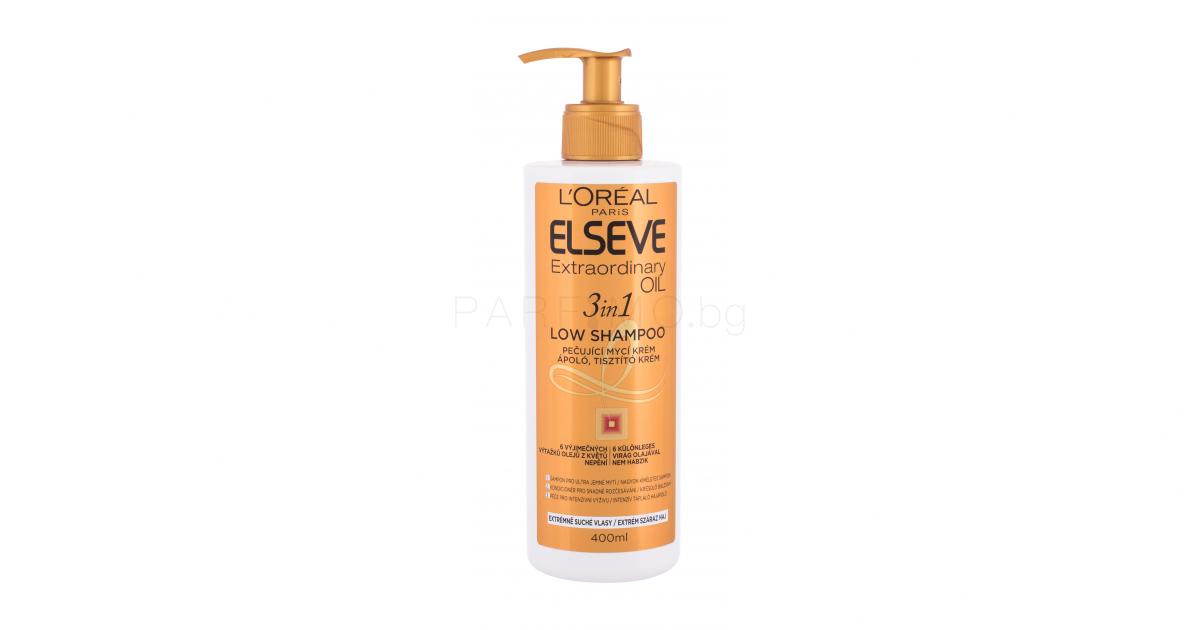 L'Oréal Paris Elseve Extraordinary Oil 3in1 Low Shampoo Шампоани за ...