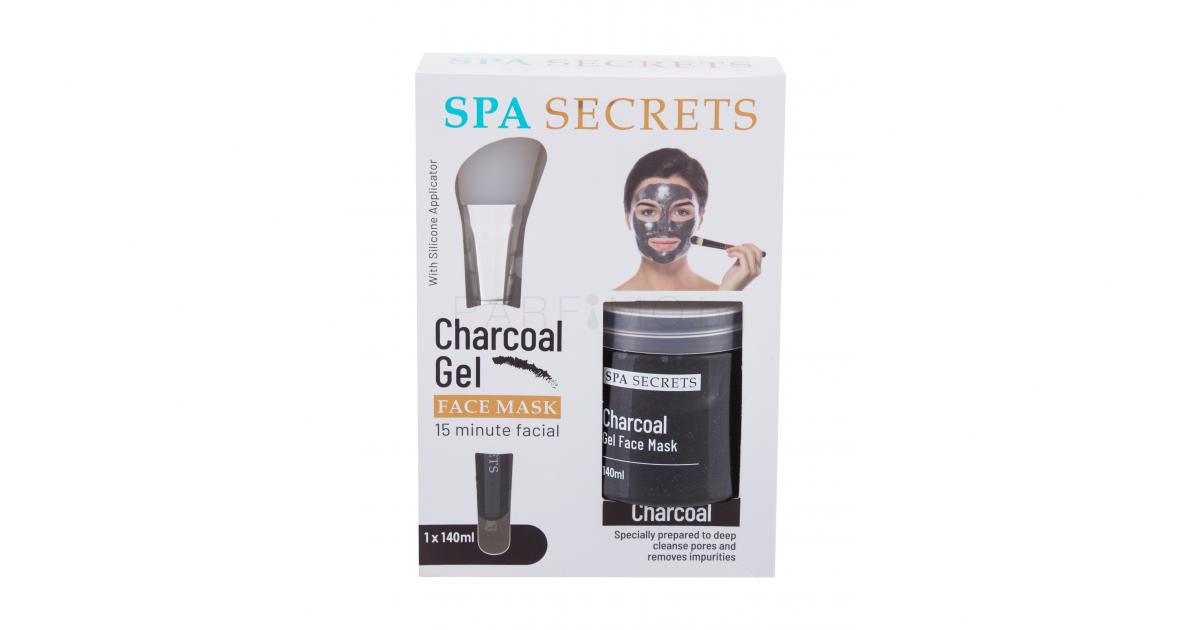 Xpel Spa Secrets Charcoal Gel Face Mask Маска за лице за жени 140 ml ...