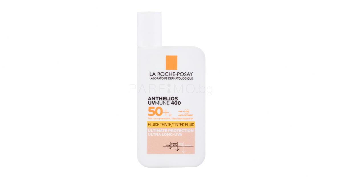 La Roche Posay Anthelios Uvmune 400 Tinted Fluid Spf50 Слънцезащитен продукт за лице за жени 50