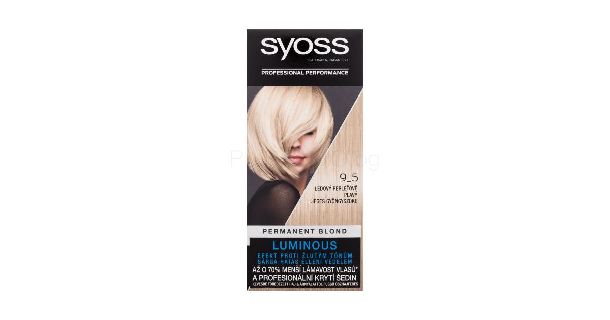 Syoss Permanent Coloration Permanent Blond Боя за коса за жени 50 ml ...