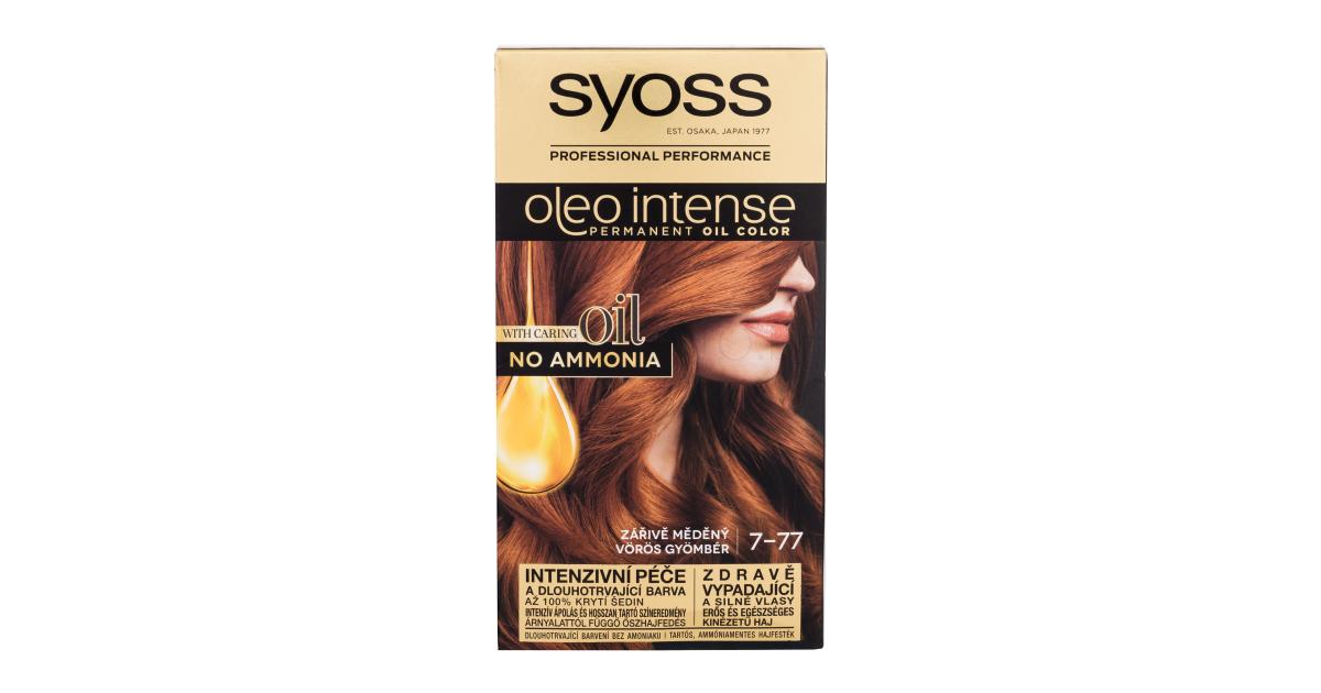Syoss Oleo Intense Permanent Oil Color Боя за коса за жени 50 ml Нюанс ...