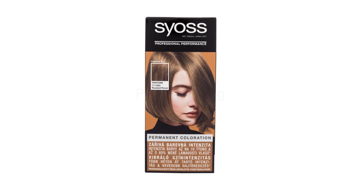 Syoss Permanent Coloration Боя за коса за жени 50 ml Нюанс 6-66 Roasted ...