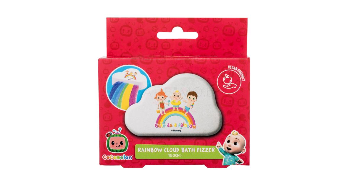 Cocomelon Cocomelon Rainbow Cloud Bath Fizzer Бомбичка за вана за деца ...