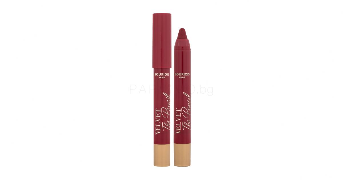 BOURJOIS Paris Velvet The Pencil Червило за жени 1,8 g Нюанс 08 Rouge ...