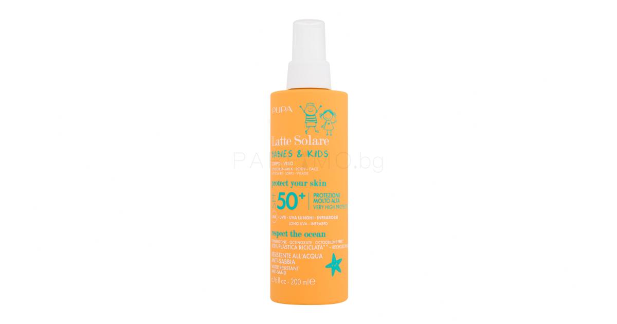 Pupa Babies & Kids Sunscreen Milk SPF50+ Слънцезащитна козметика за ...