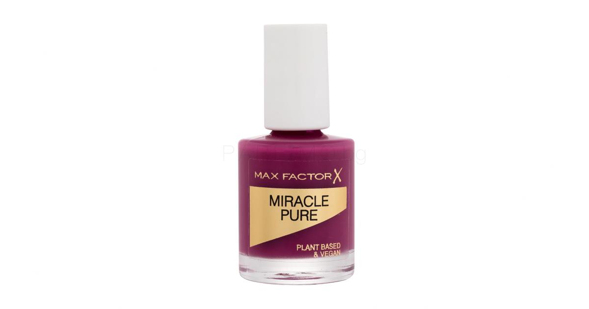 Max Factor Miracle Pure Лак за нокти за жени 12 ml Нюанс 320 Sweet Plum ...