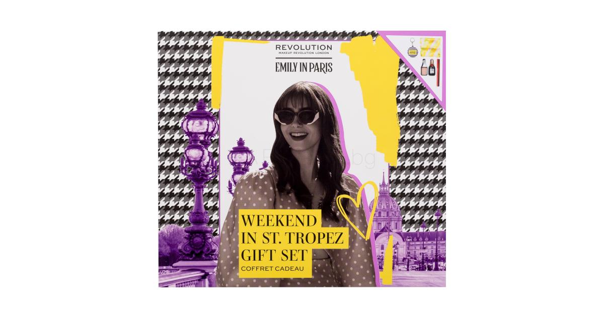 Makeup Revolution London Emily In Paris Weekend In St.Tropez Gift Set ...