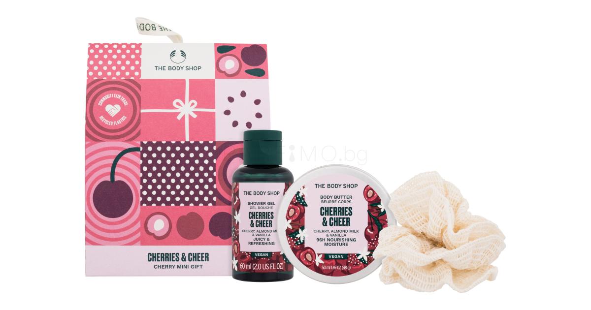 Подаръчни комплекти за Коледа The Body Shop Cherries & Cheer | Parfimo.bg