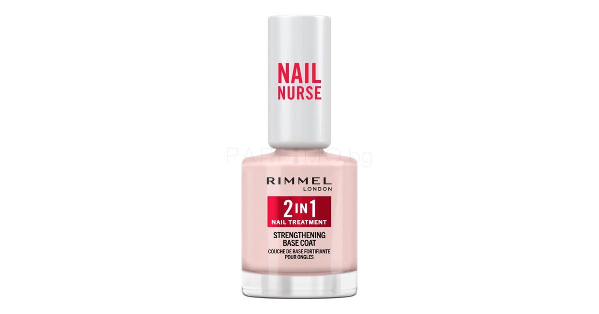 Rimmel London Nail Nurse 2in1 Strenghtening Base Coat Лакове за нокти ...