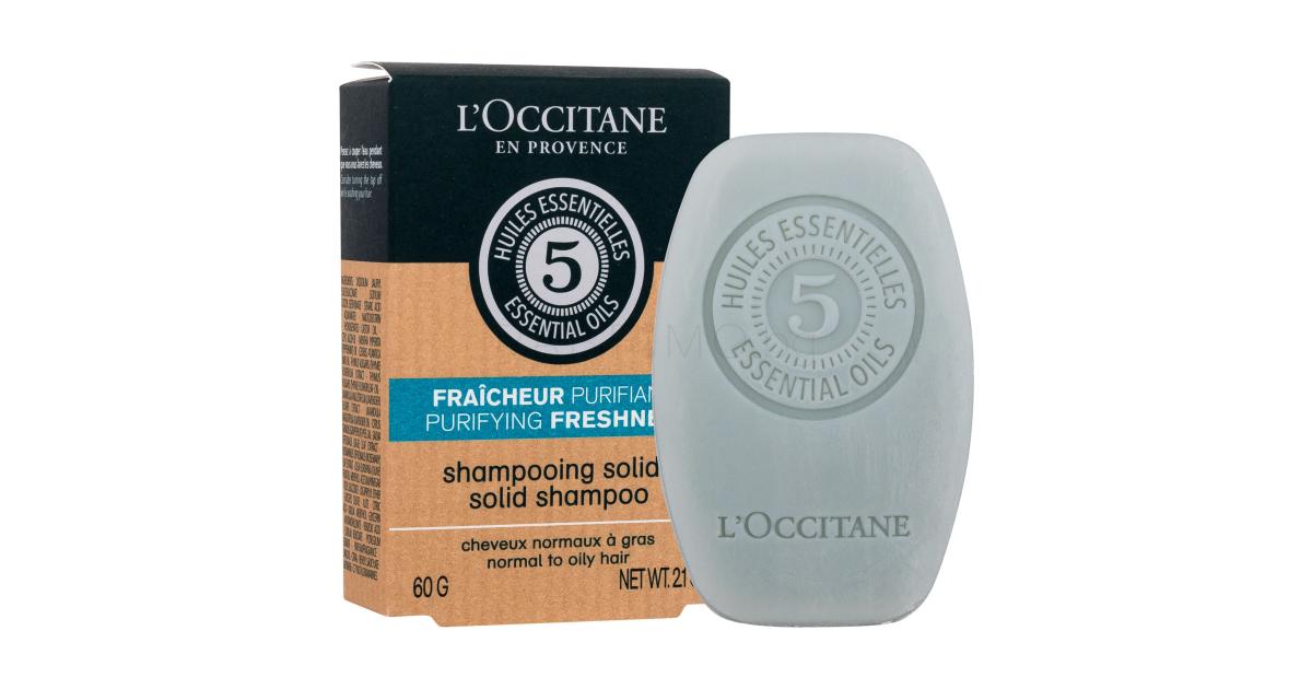 L'Occitane Aromachology Purifying Freshness Solid Shampoo Шампоани за жени | Parfimo.bg