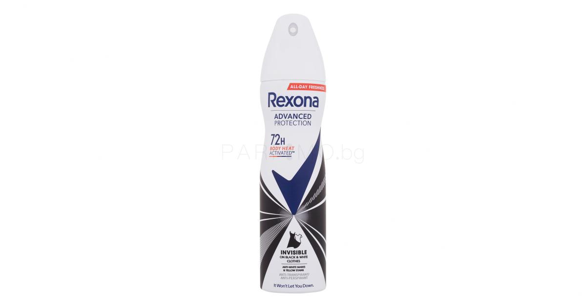 Rexona Advanced Protection Invisible Продукти против изпотяване за жени ...