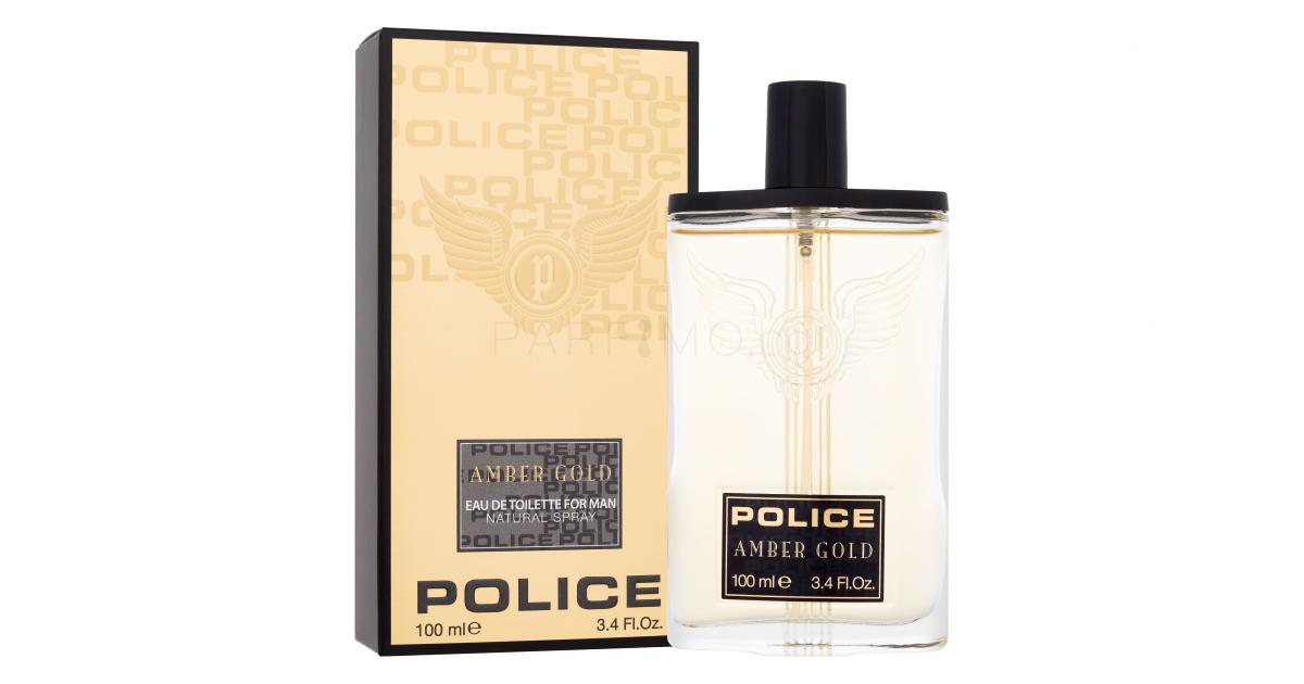 Police Amber Gold Eau de Toilette за мъже 100 ml увредена кутия ...