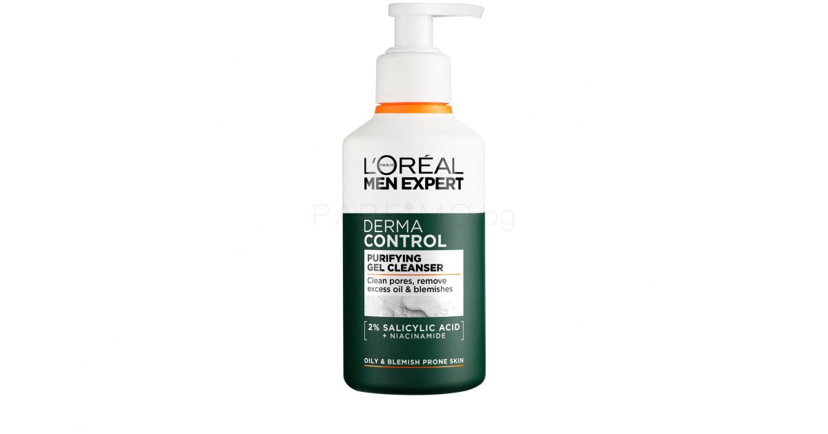 Продукти за почистване на лицето L'Oréal Paris Men Expert Derma Control ...