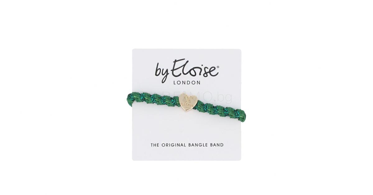 By Eloise London Woven Gold Heart Ластик за коса за жени 1 бр Нюанс ...