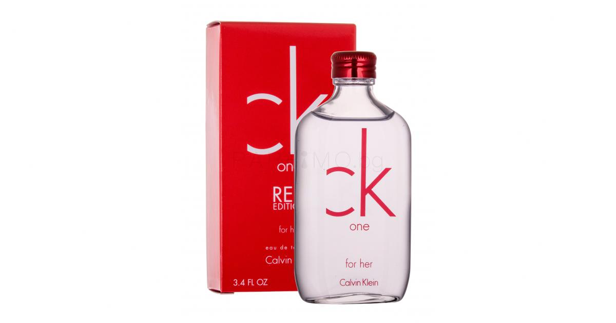 Calvin Klein CK One Red Edition For Her Eau de Toilette за жени 100 ml ...