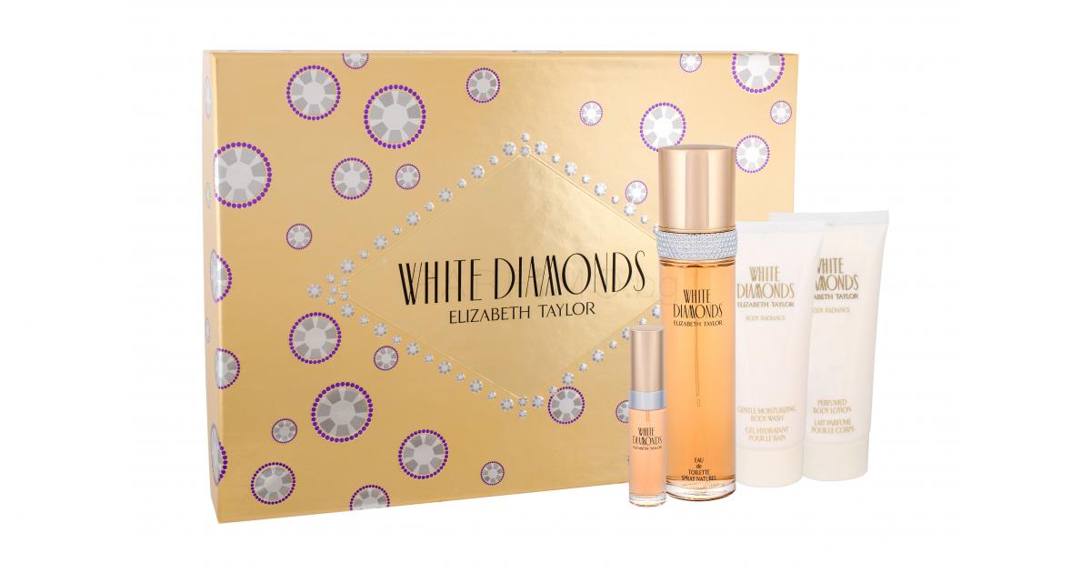 Elizabeth Taylor White Diamonds Подаръчен комплект EDT 100ml + 10ml EDT ...