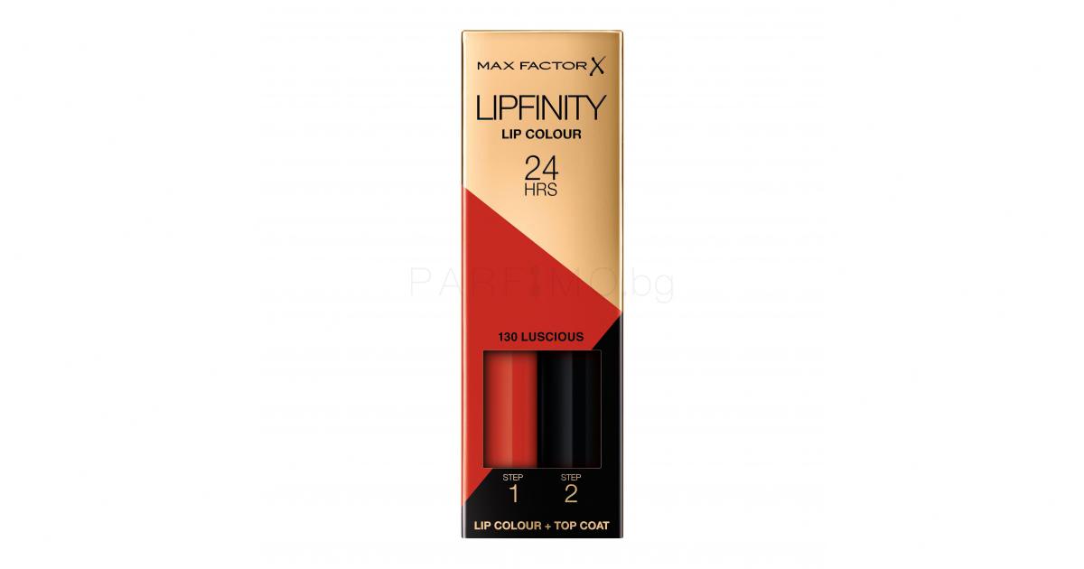 Max Factor Lipfinity 24HRS Lip Colour Червило за жени 4,2 g Нюанс 130 ...