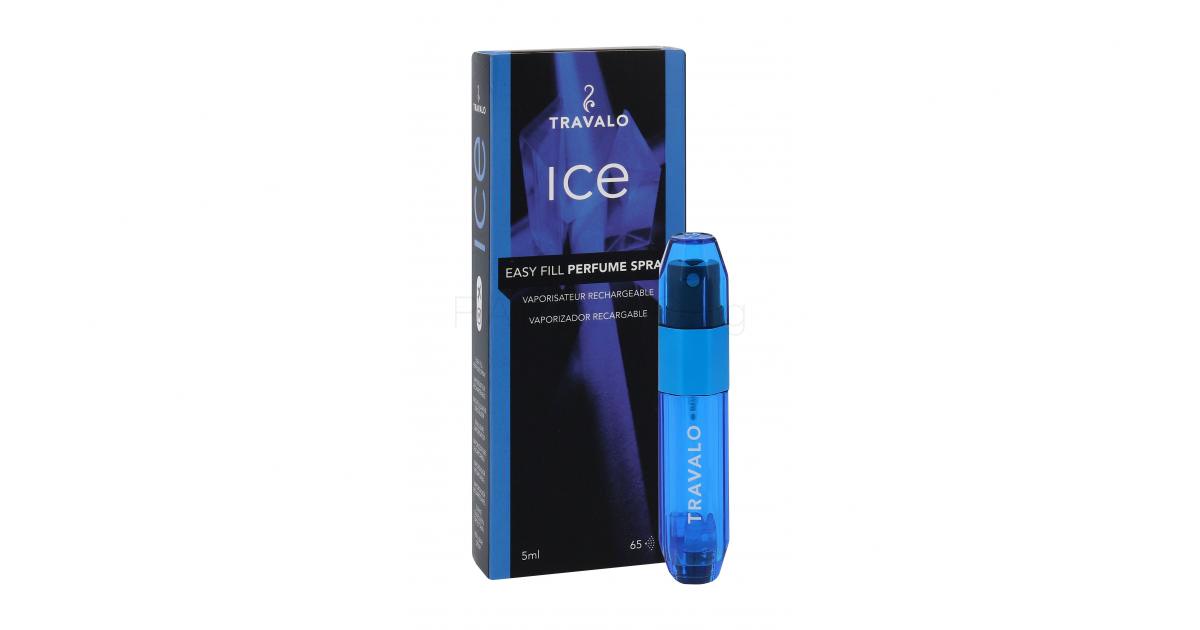 Travalo Ice Зареждаем флакон 5 ml Нюанс Blue | Parfimo.bg