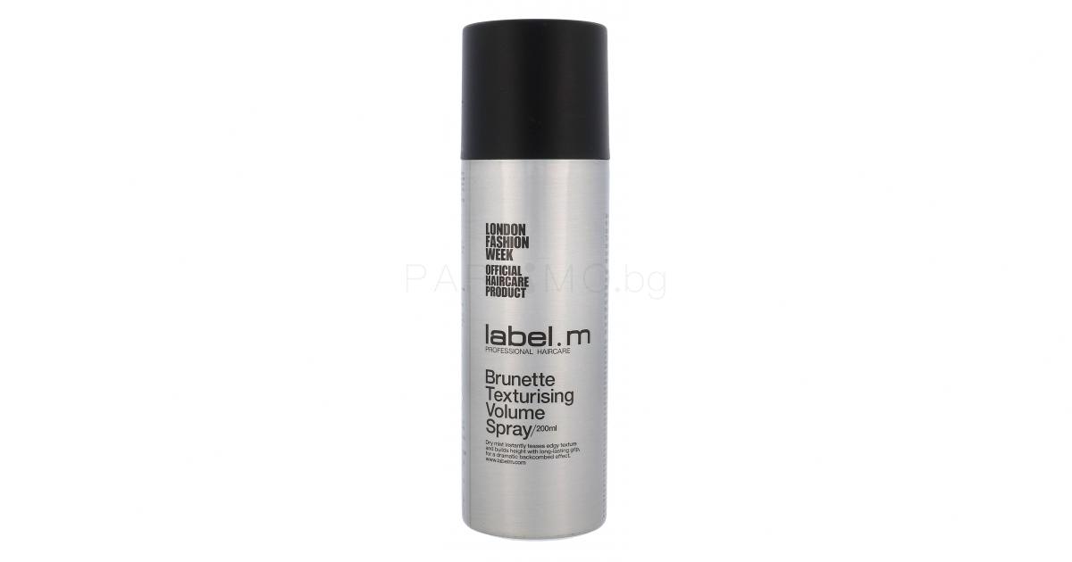 Label m Brunette Texturising Volume Spray Лакове за коса за жени ...