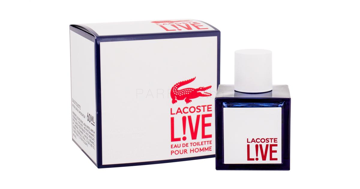 Lacoste Live Eau de Toilette за мъже 60 ml увредена кутия | Parfimo.bg