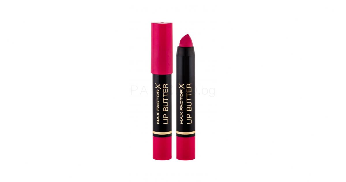 Max Factor Colour Elixir Lip Butter Балсам за устни за жени 4,5 g Нюанс 116 Matte Feisty Fuchsia ...