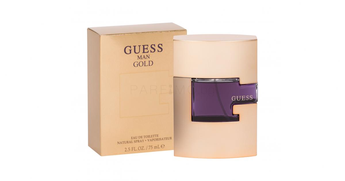 GUESS Man Gold Eau de Toilette за мъже 75 ml | Parfimo.bg
