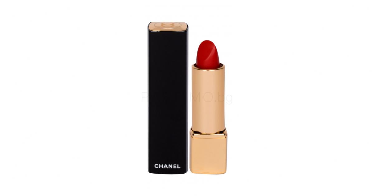 Chanel Rouge Allure Velvet Червило за жени 3,5 g Нюанс 57 Rouge Feu ...
