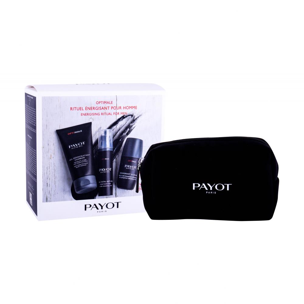 PAYOT Homme Optimale Подаръчен комплект почистващ гел за лице 150 ml ...