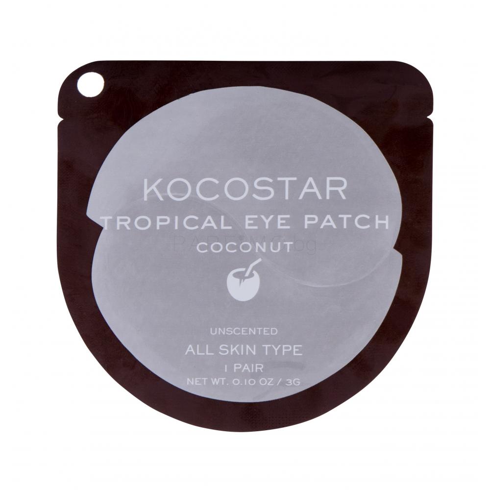 Kocostar Eye Mask Tropical Eye Patch Маска за очи за жени 3 g Нюанс ...