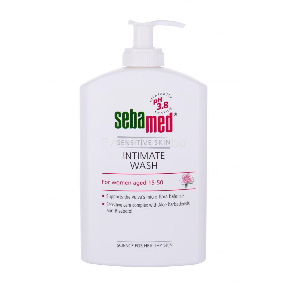 SebaMed Sensitive Skin Intimate Wash Age 15-50 Интимна хигиена за жени ...