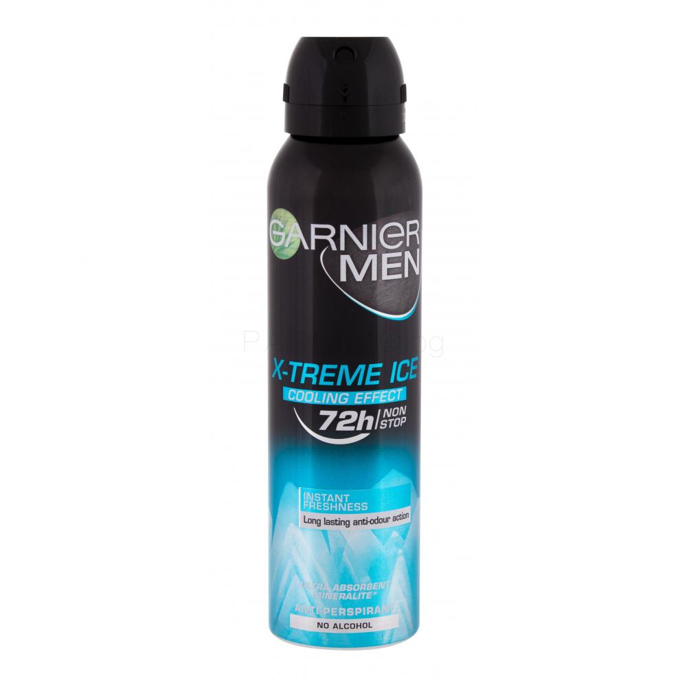 Garnier Men Mineral X-treme Ice 72H Антиперспирант за мъже 150 ml ...