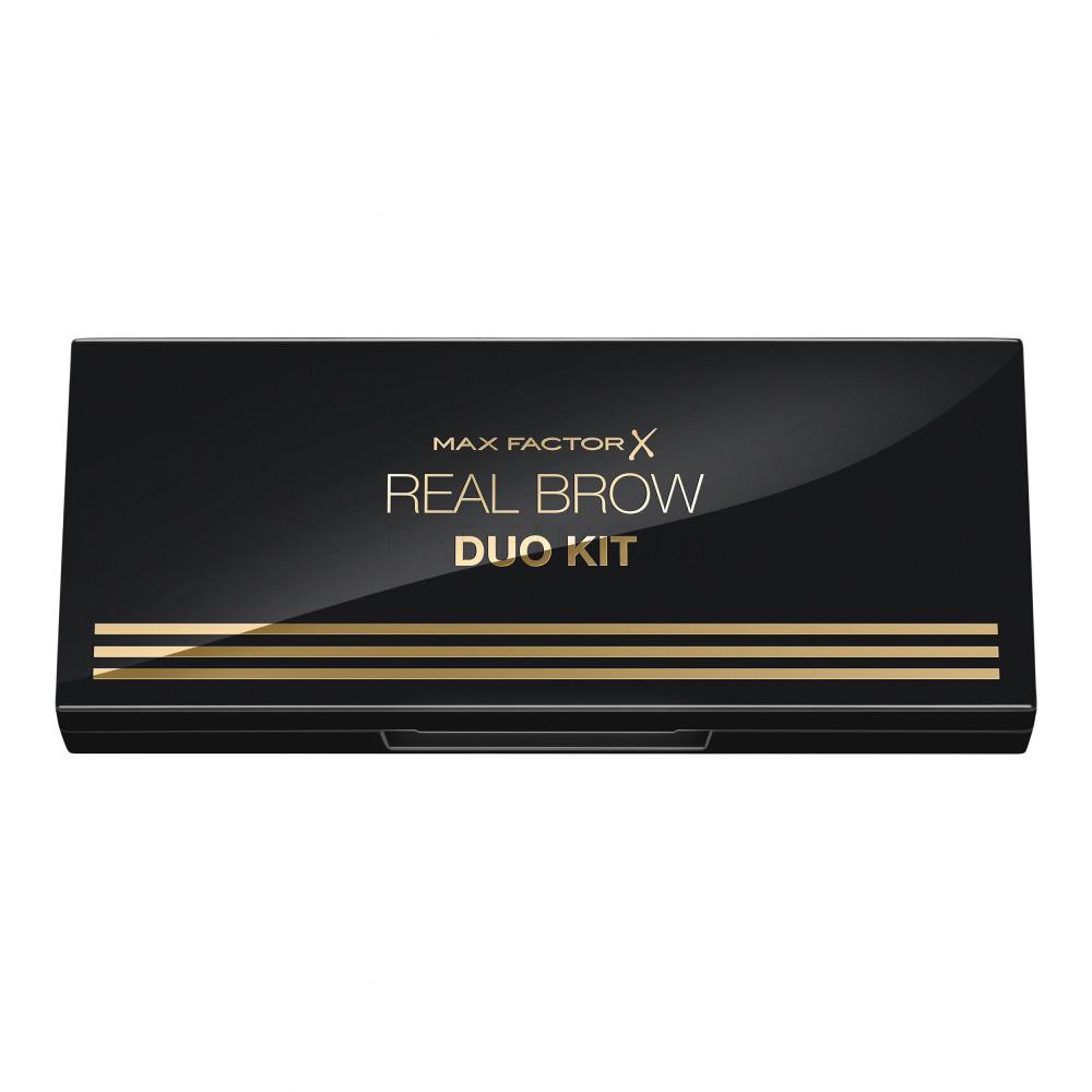 Max Factor Real Brow Duo Комплекти и палитри за вежди за жени 3,3 g ...
