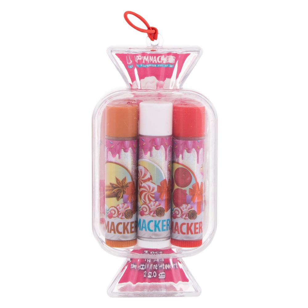 Lip Smacker Candy Snowflake Cinnamon Подаръчен комплект балсам за устни
