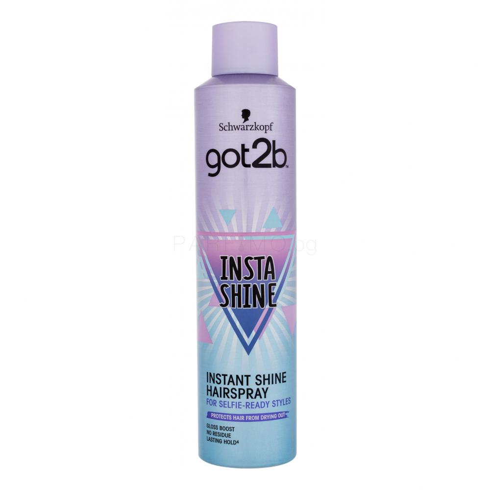 Schwarzkopf Got2b Insta Shine За блясък на косата за жени 300 ml ...