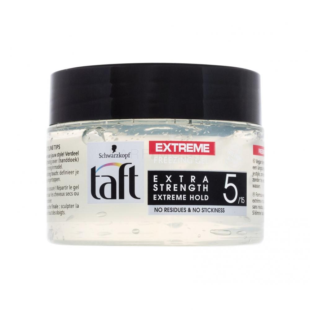 Schwarzkopf Taft Extreme Freezing Gel Гел за коса за мъже 250 ml ...