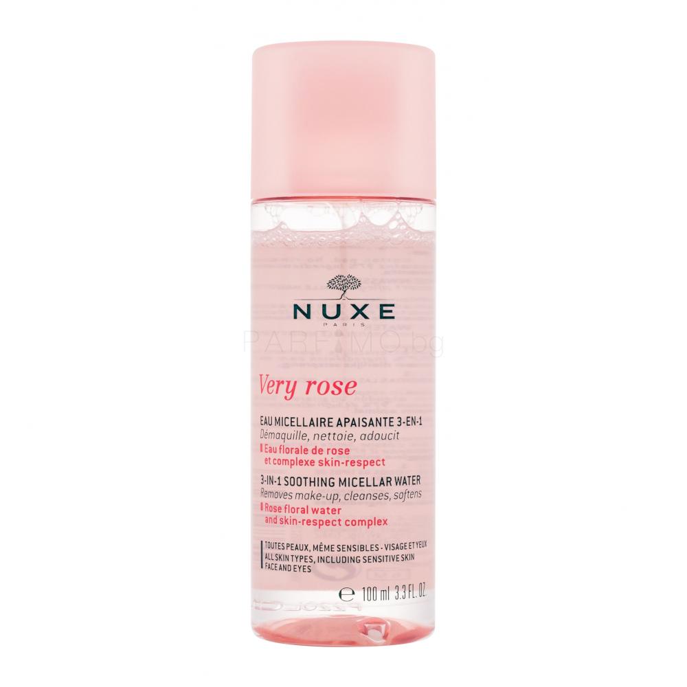 NUXE Very Rose 3-In-1 Soothing Мицеларна вода за жени 100 ml | Parfimo.bg
