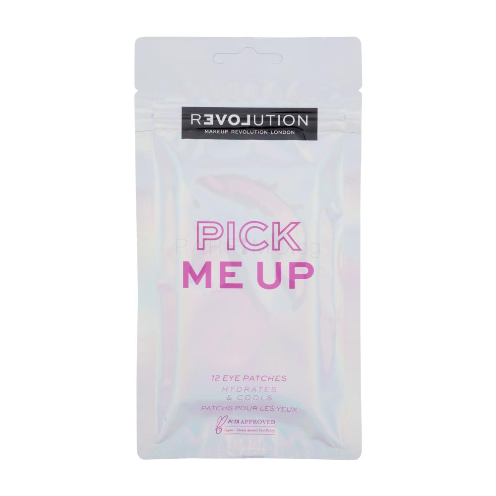 Revolution Relove Pick Me Up Hydrates & Cools Eye Patches Маски за очи ...