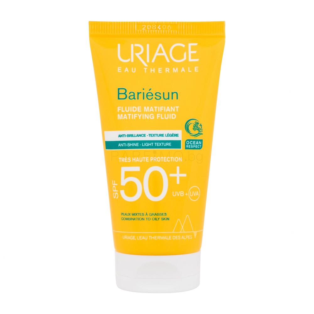 Uriage Bariésun Matifying Fluid SPF50+ Слънцезащитен продукт за лице 50 ml | Parfimo.bg