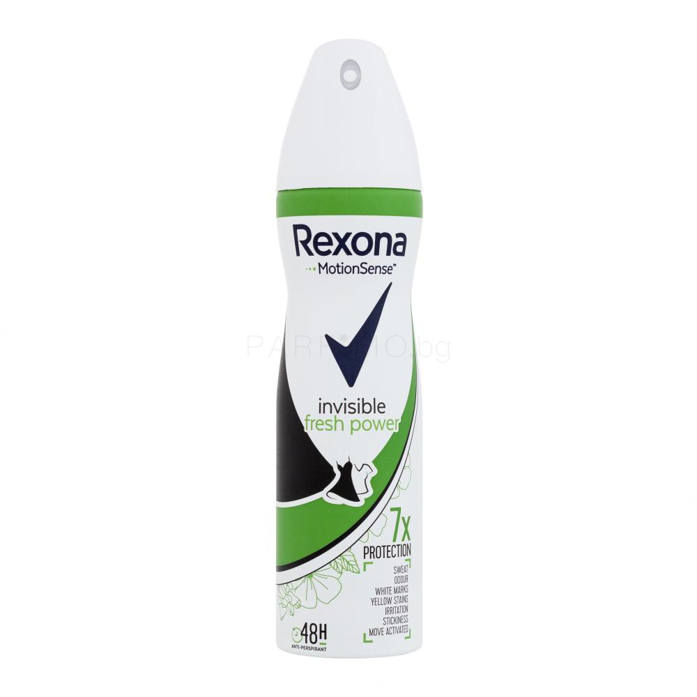 Rexona MotionSense Invisible Fresh Power Продукти против изпотяване за ...