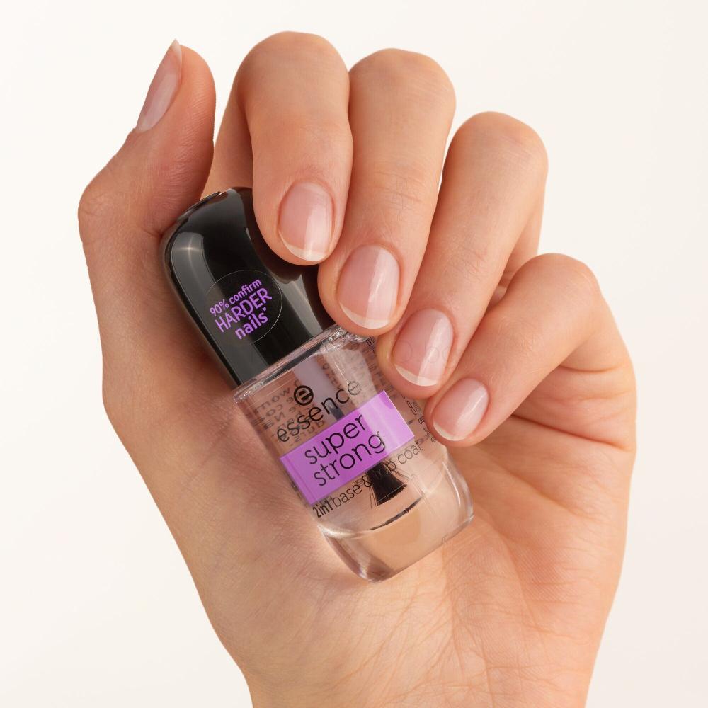 Essence Super Strong 2in1 Base & Top Coat Лакове за нокти за жени ...