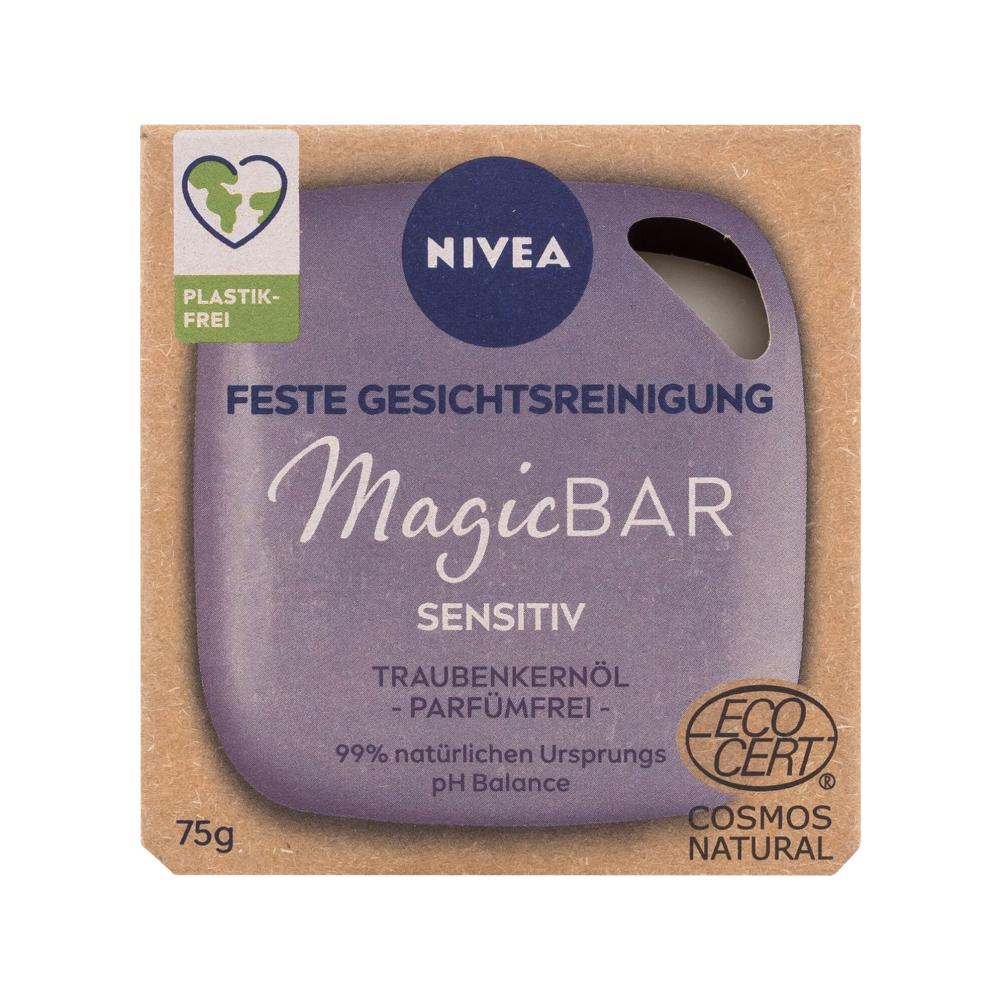 Nivea Magic Bar Sensitive Grape Seed Oil Почистващи сапуни за жени ...