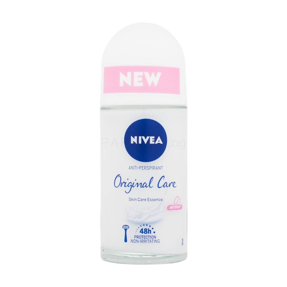 Nivea Original Care Антиперспирант за жени 50 ml | Parfimo.bg