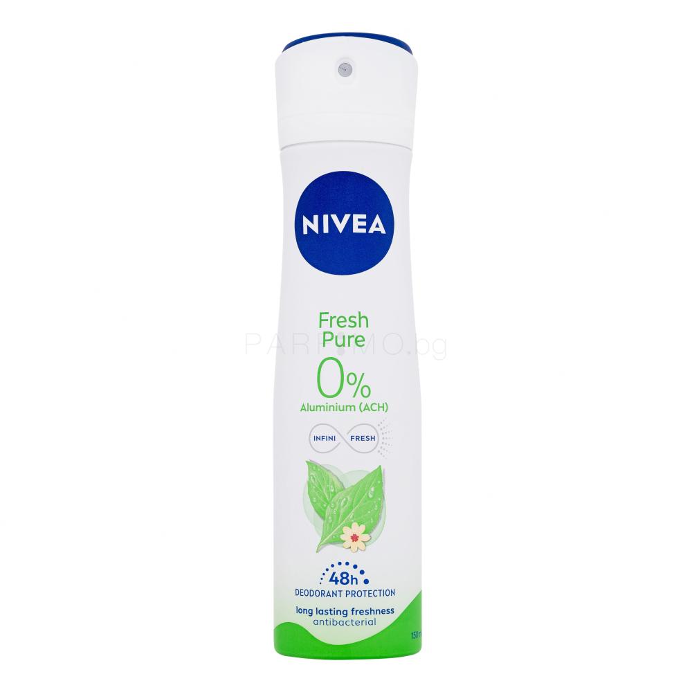 Nivea Fresh Pure 48h Антиперспирант за жени 150 ml | Parfimo.bg