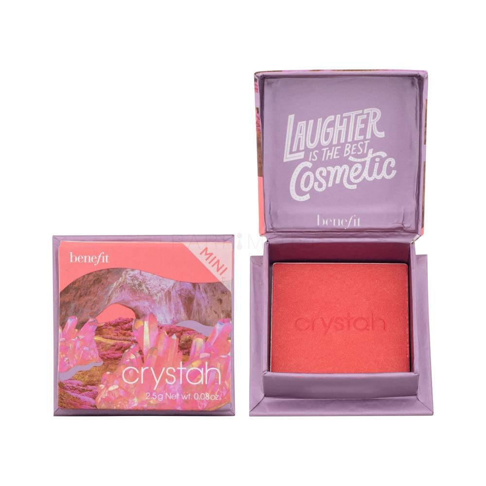 Benefit Crystah Blush Mini Руж за жени 2,5 гр Нюанс Strawberry Pink ...