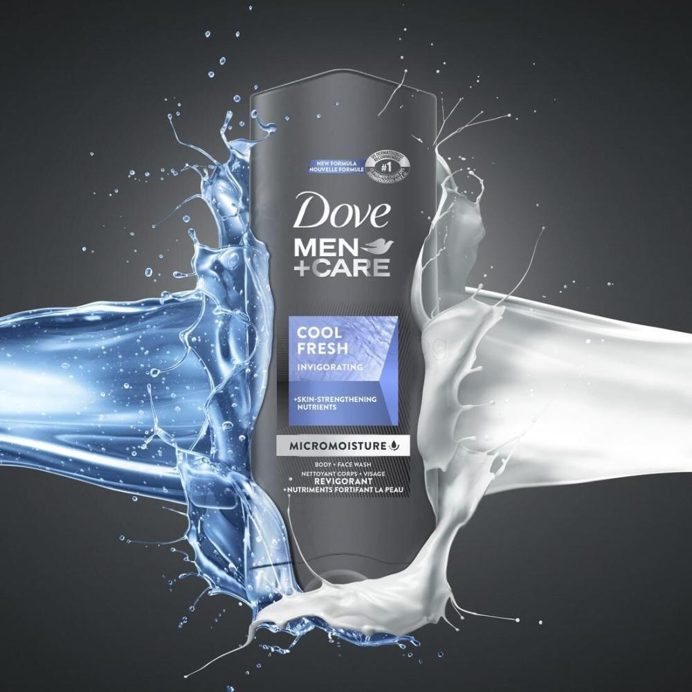 Dove Men + Care Invigorating Cool Fresh Душ гел за мъже 250 ml | Parfimo.bg