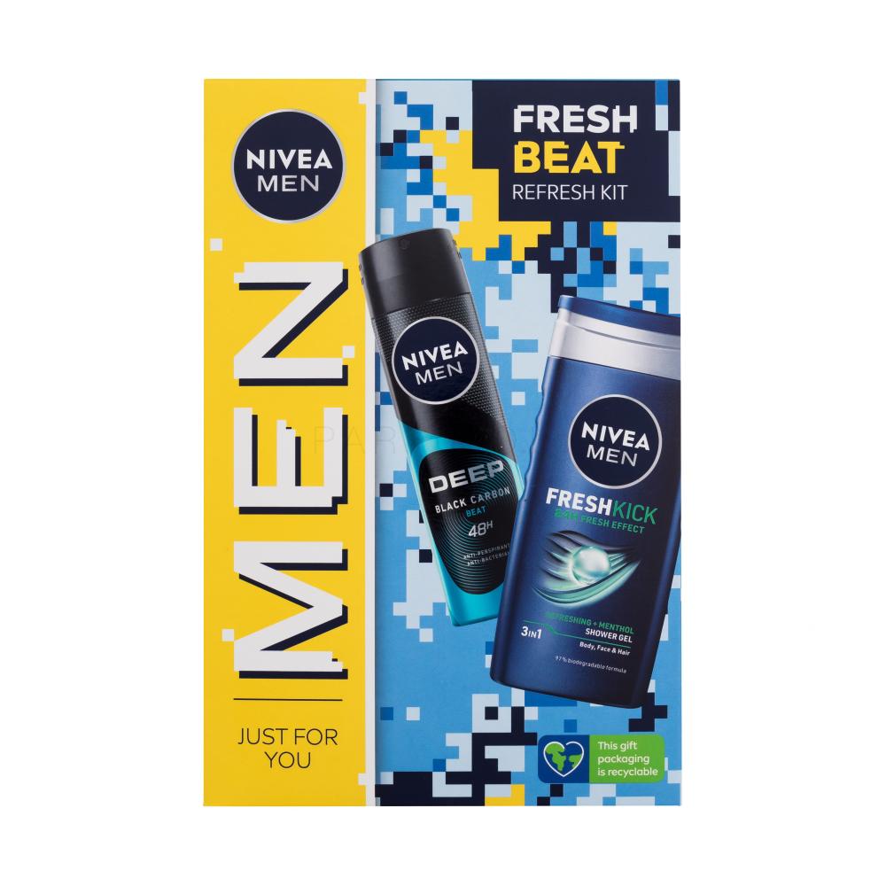 Nivea Men Fresh Beat Душ гелове за мъже | Parfimo.bg